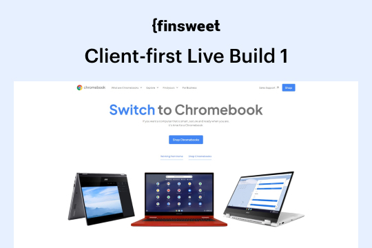 Client-First Live Build 1 - Free Webflow Resource - Webflow